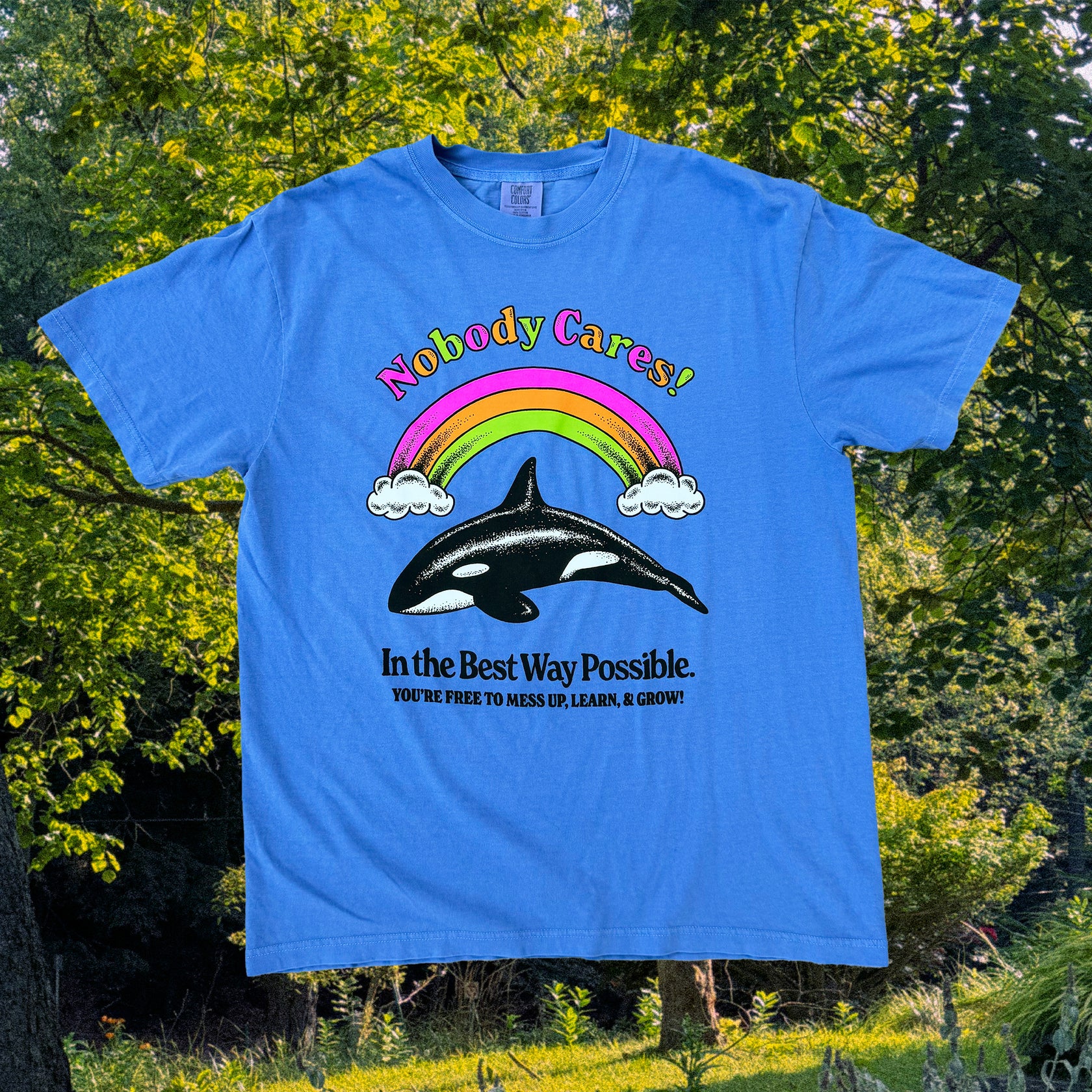 NOBODY CARES T-SHIRT – REN-O-GRAPHICS